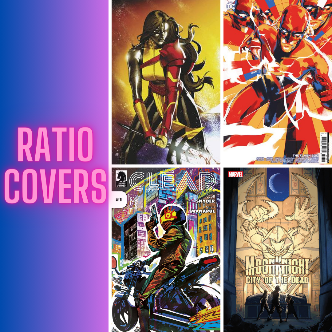 Ratio Covers – Retcon Comics