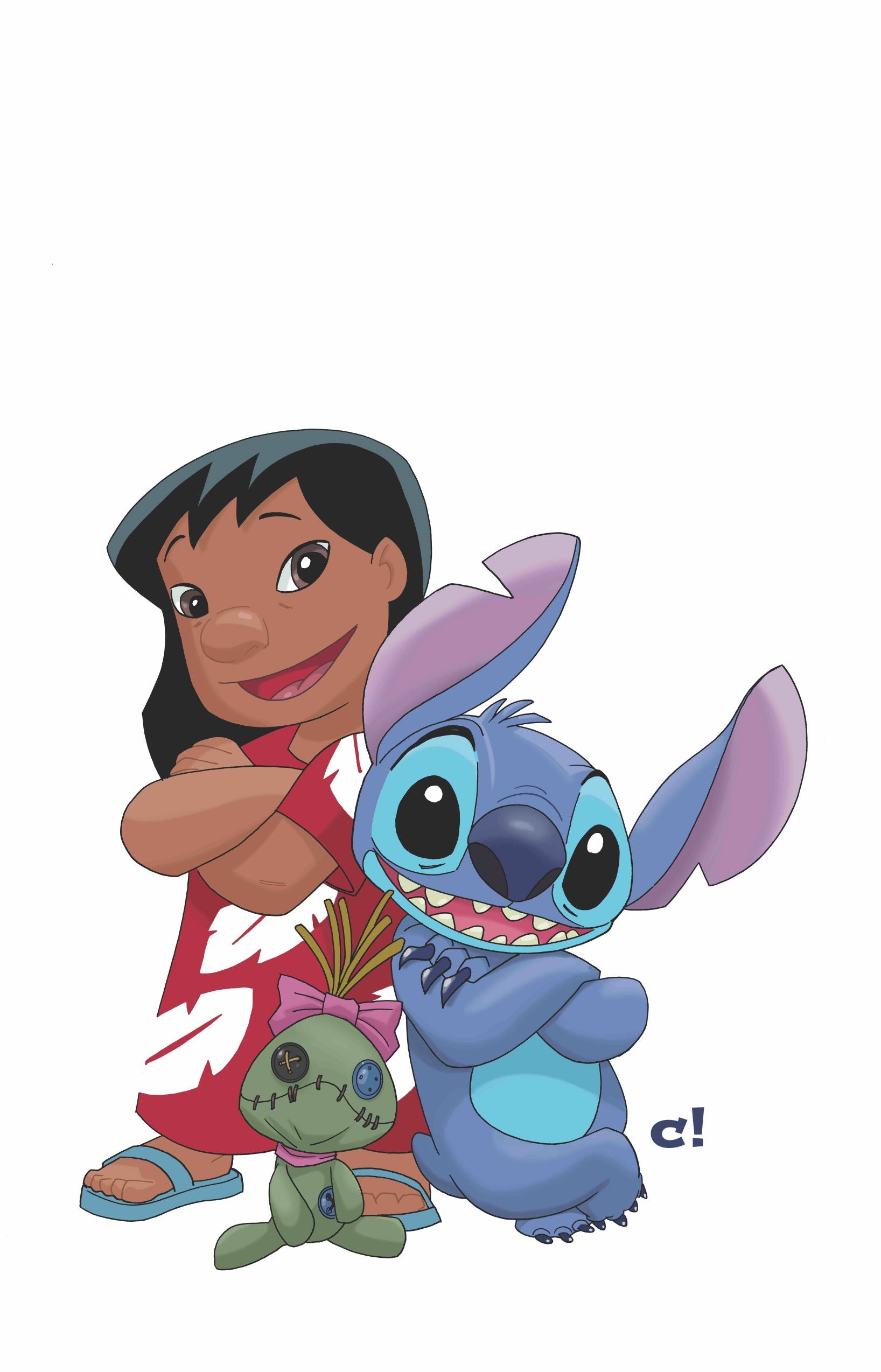 LILO & STITCH #8 CVR E 7 COPY INCV ROUSSEAU COLOR BLEED VIRG – Retcon Comics