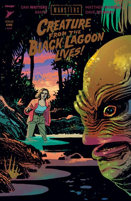 UNIVERSAL MONSTERS THE CREATURE FROM THE BLACK LAGOON LIVES #1 (OF 4 ...