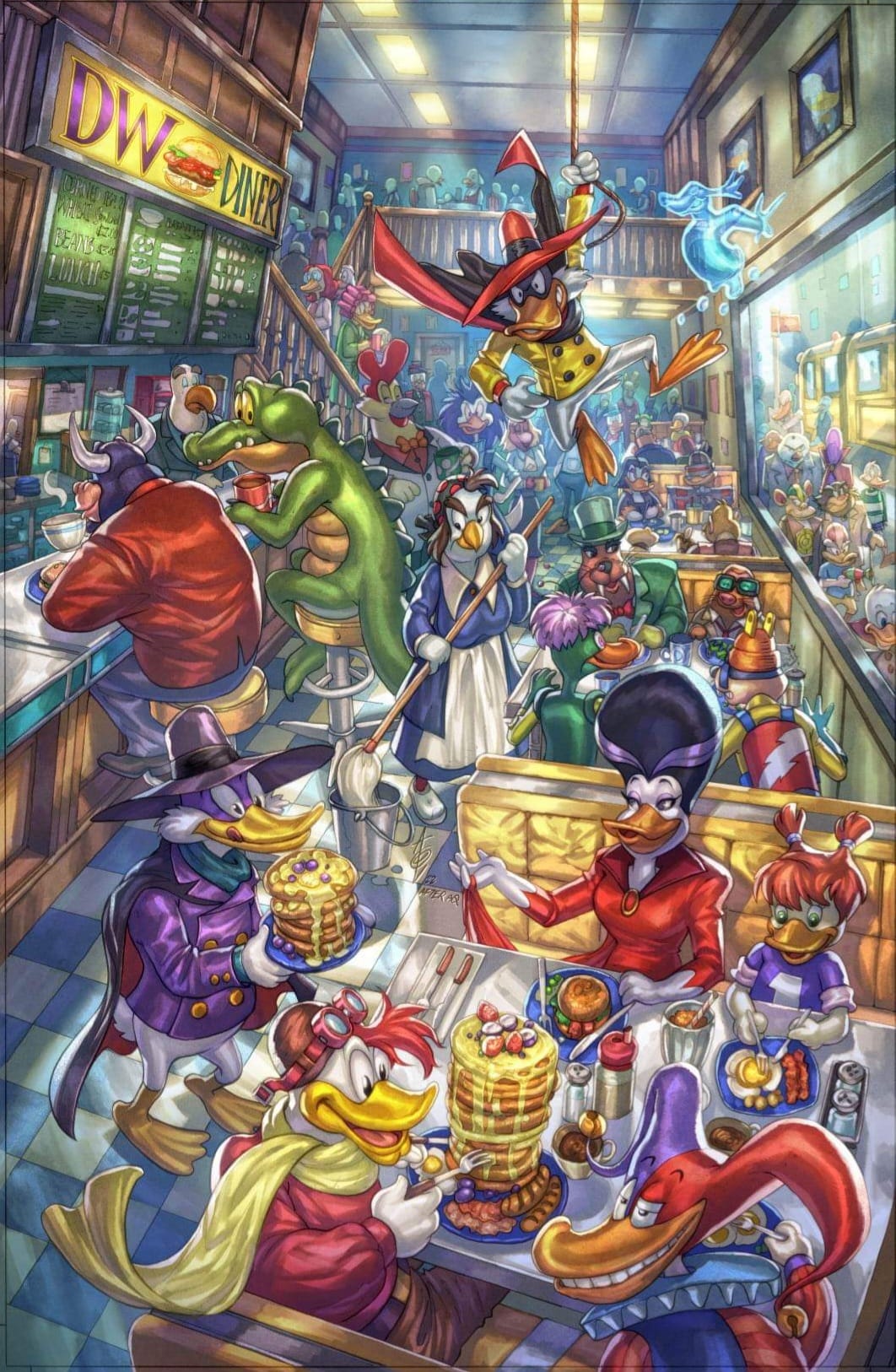 DARKWING DUCK #1 ALAN QUAH EXCLUSIVE LIMITED TO 1000 – Retcon Comics