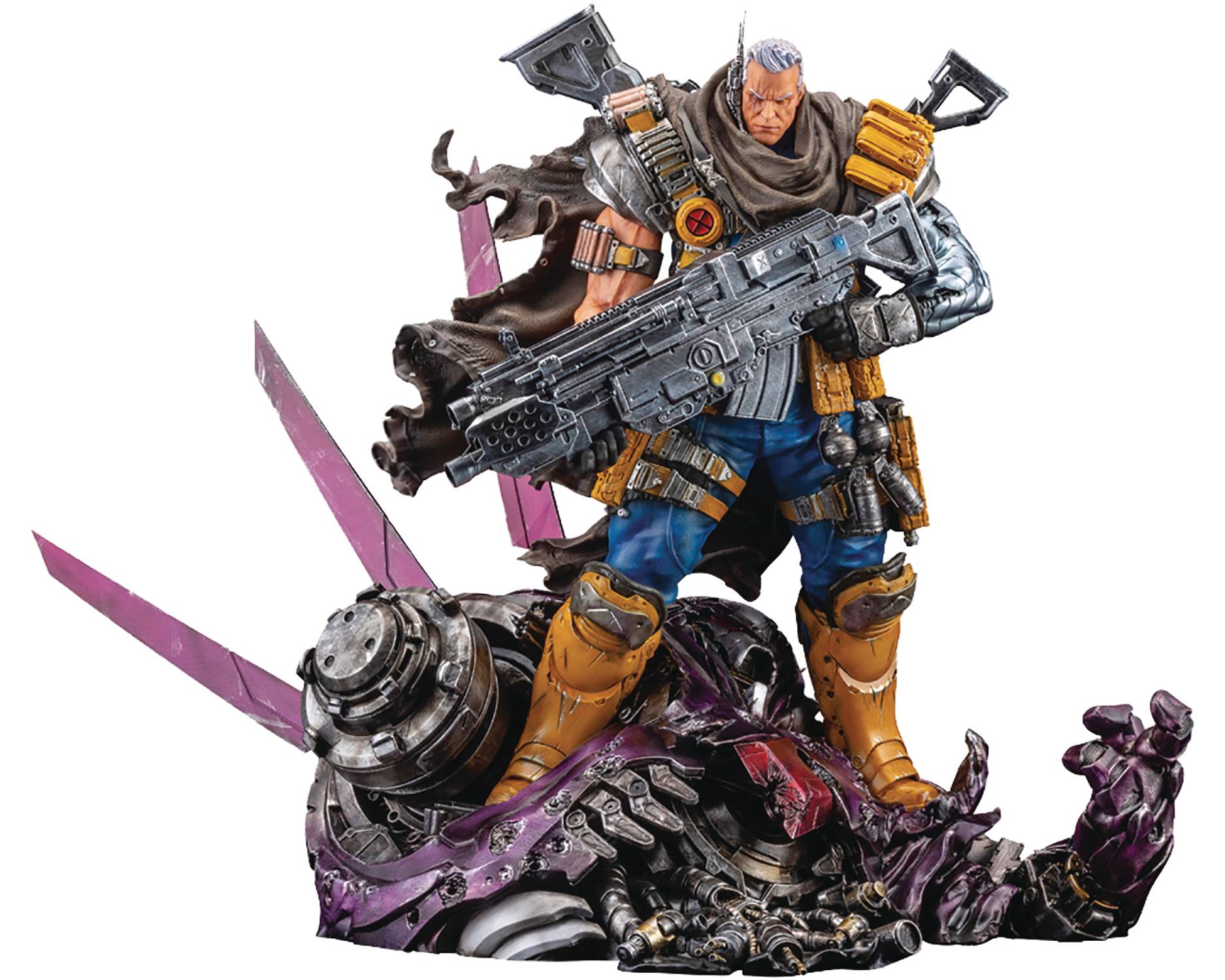 MARVEL UNIVERSE X-MEN CABLE SIGNATURE SERIES FINE ART STATUE – Retcon ...